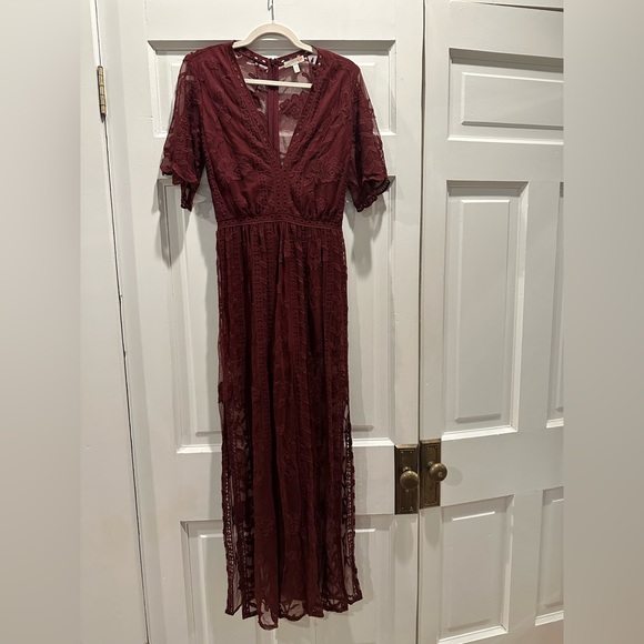 Gianni Bini | Dresses | Gianni Bini Gb Maxi Dress Sheer Boho Gown ...